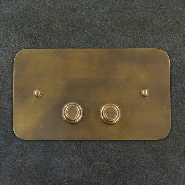 Bucklebury Dual-Flush Flushing Plate | Rutland London - Rutland London Ltd